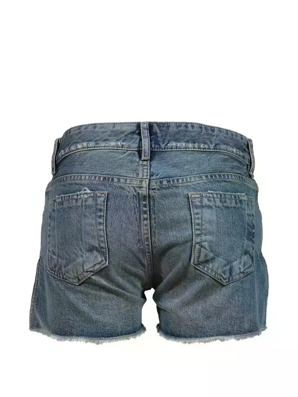 Rick Owens Lana Cut-off Denim Shorts