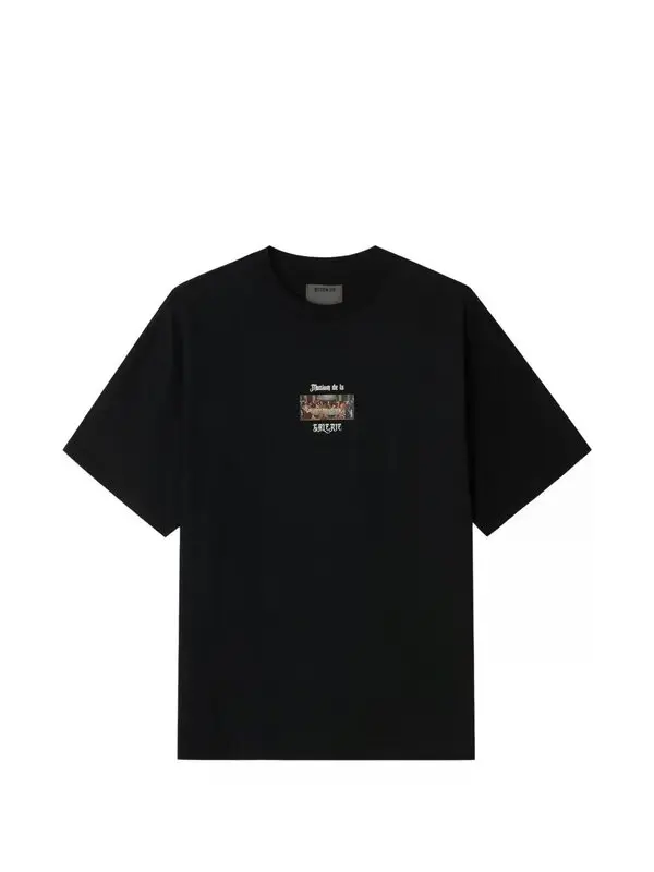 MUSIUM DIV. Printed T-shirt - Black