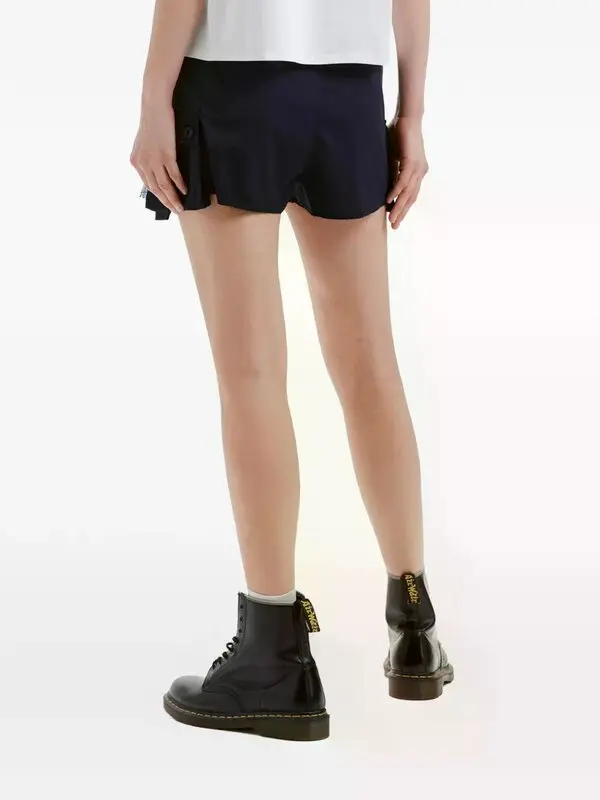 MUSIUM DIV. Pleated Cargo Shorts - Blue