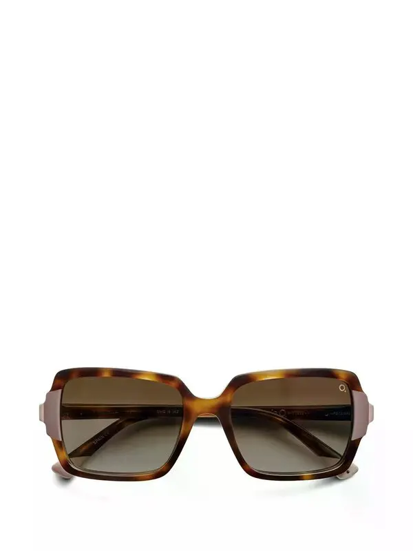 ETNIA BARCELONA Almeda Square Frame Sunglasses - Brown