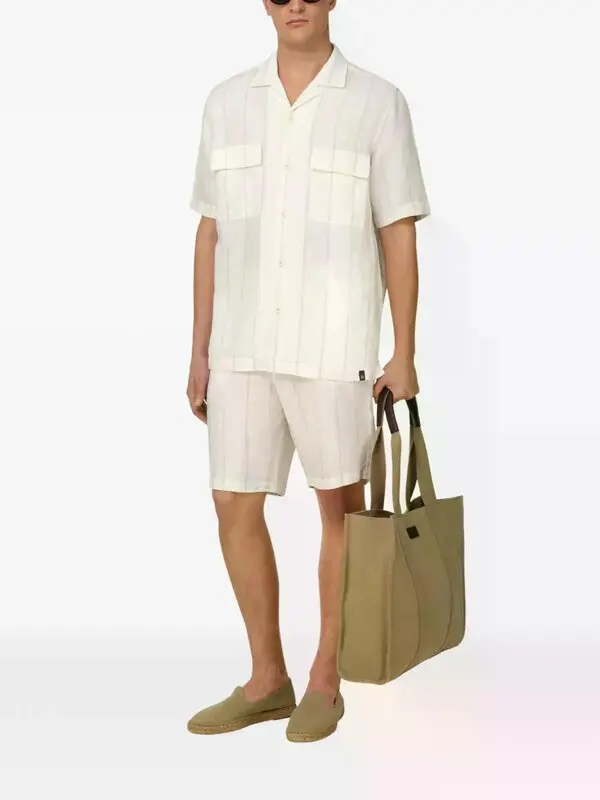 Boggi Milano Bermuda Shorts - Neutrals