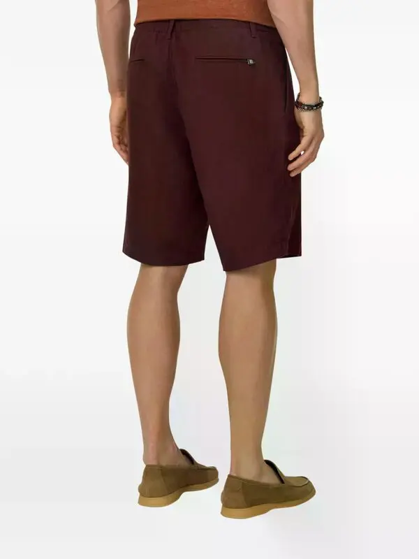 Boggi Milano Linen Drawcord Shorts