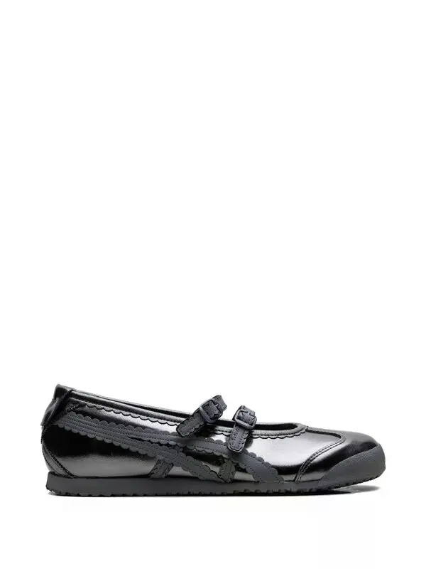 Onitsuka Tiger Mexico 66 Buckle-strap Sneakers - Black