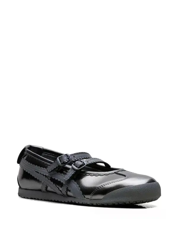 Onitsuka Tiger Mexico 66 Buckle-strap Sneakers - Black