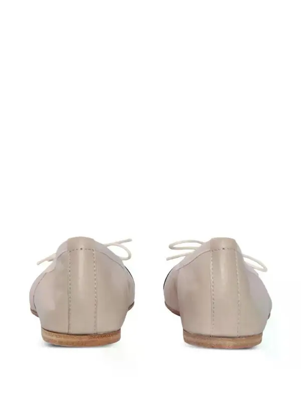 VIA ROMA 15 Bow-detail Ballet Flats