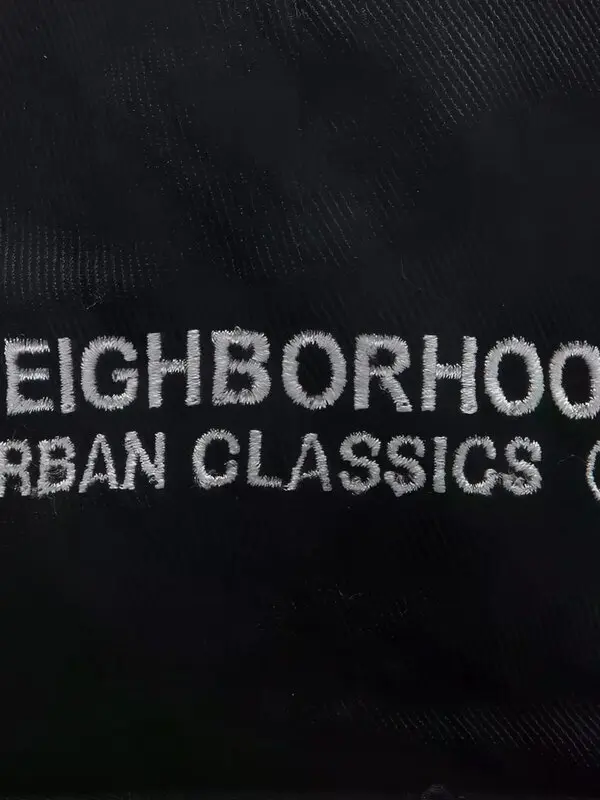 NEIGHBORHOOD Embroidered Cap - Black