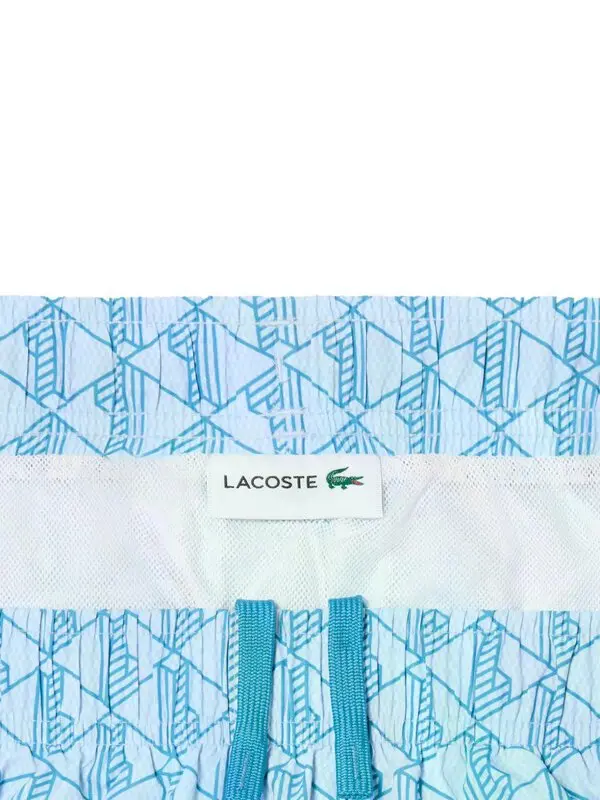 Lacoste Patterned Swim Shorts