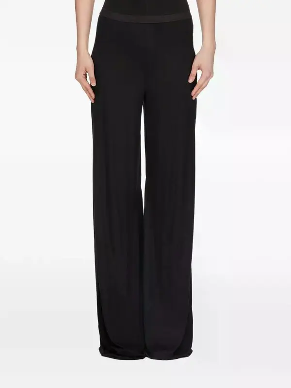 Rick Owens High-waisted Trousers - Black