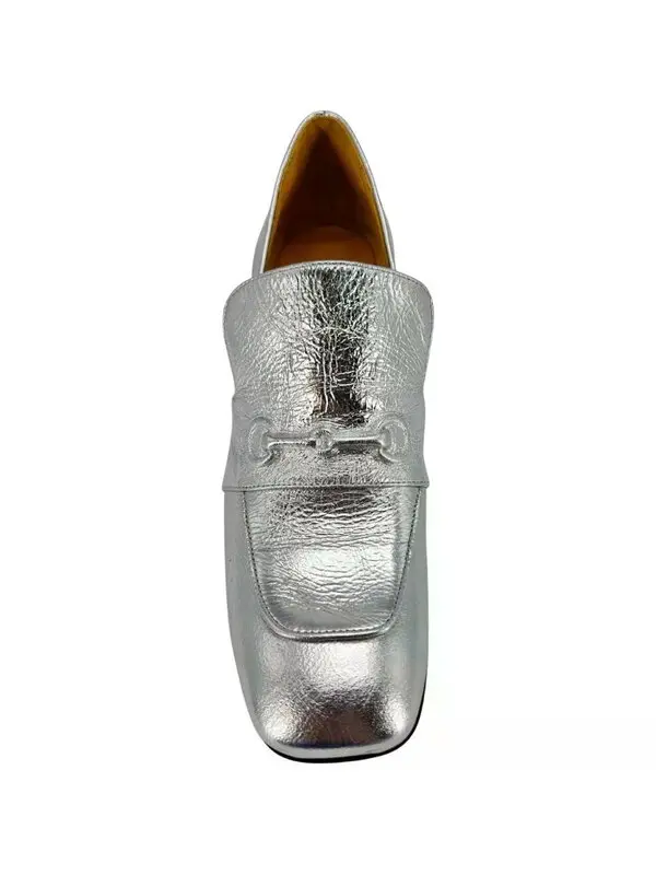 MADISON MAISON Leather Loafers - Silver