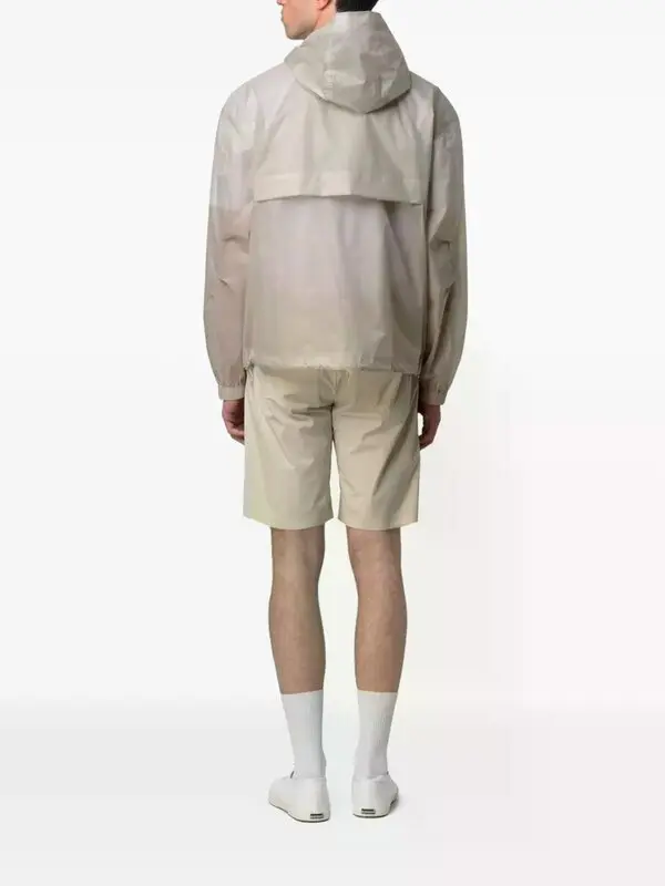 K-WAY Hooded Pocket Jacket - Neutrals