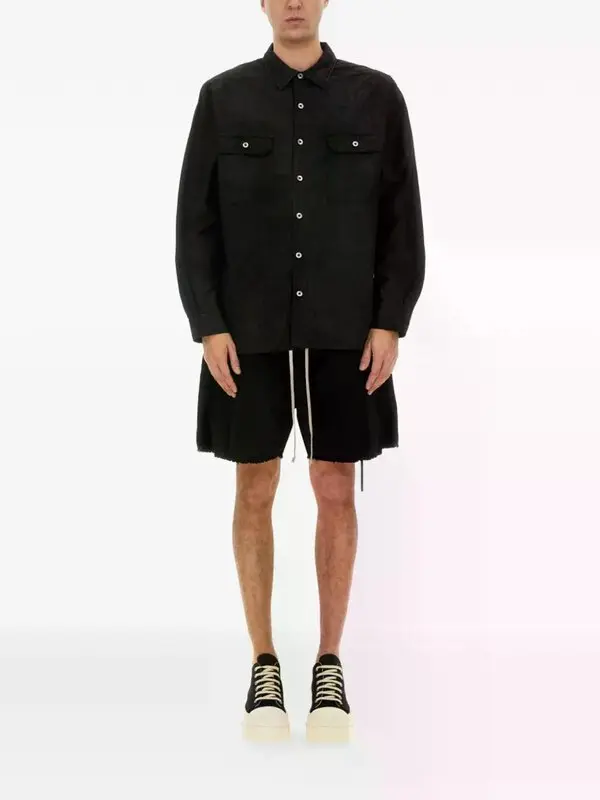 Rick Owens Cotton Shorts