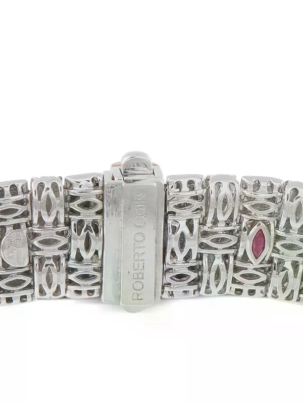 Roberto Coin Diamond And White Gold Bracelet