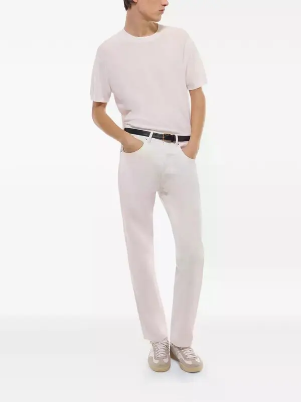 FURSAC Cotton Straight-leg Trousers
