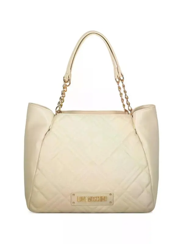 Moschino Logo-appliqué Shoulder Bag