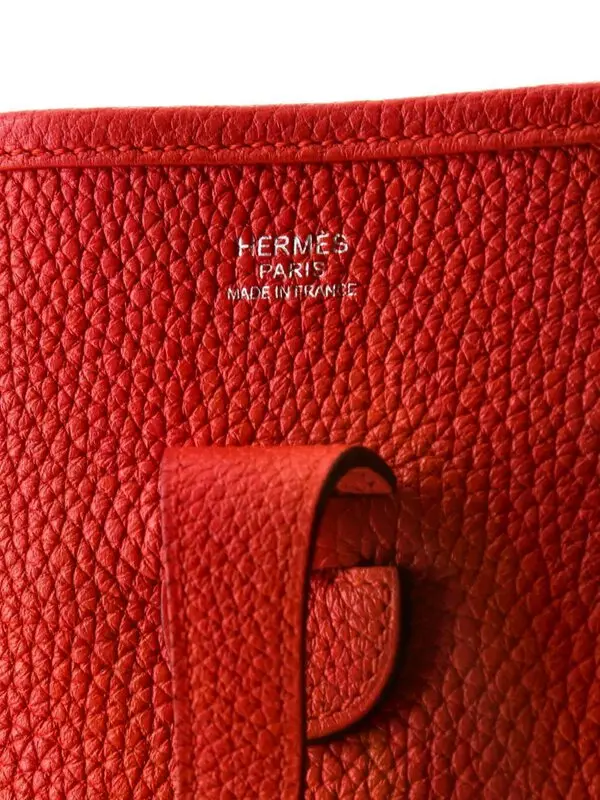 Hermès Evelyne Bag Gen Iii Clemence Pm - Red