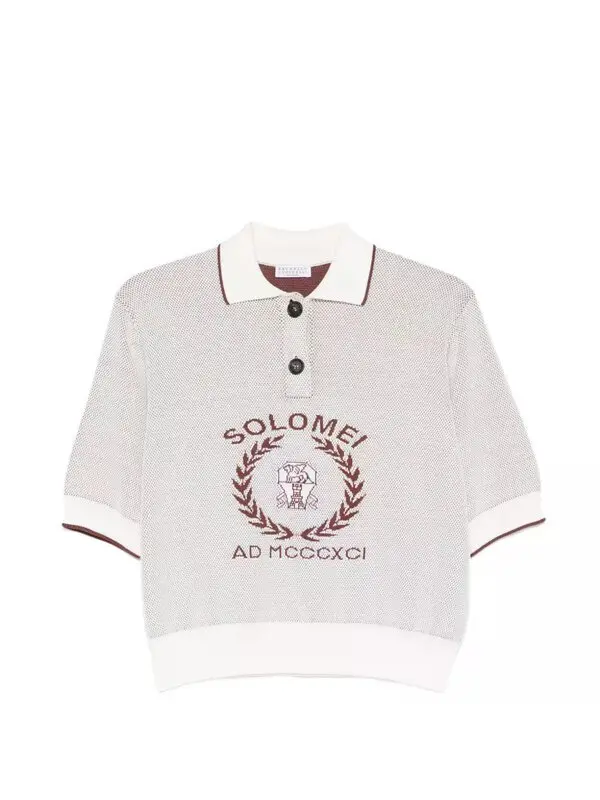 Brunello Cucinelli Graphic Polo Shirt