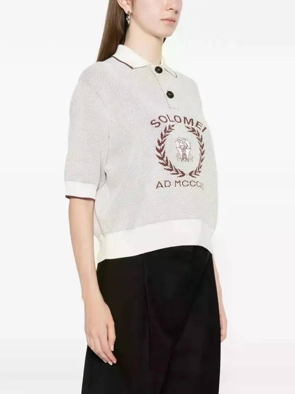 Brunello Cucinelli Graphic Polo Shirt