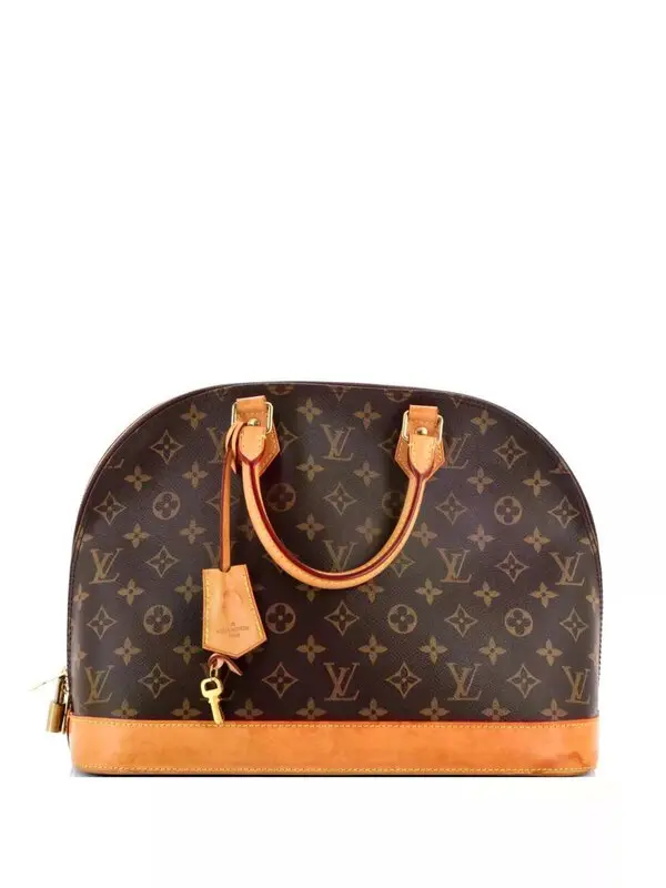 LOUIS VUITTON Alma Handbag Monogram Canvas Mm Satchel