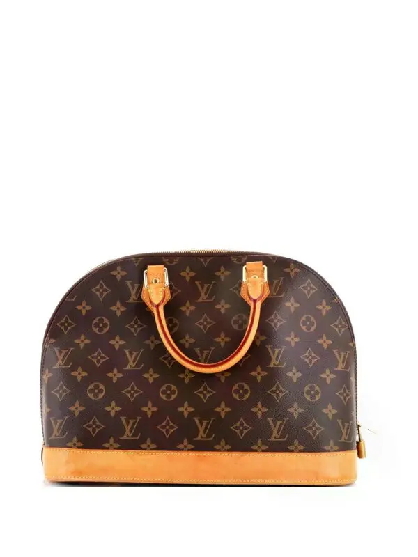 LOUIS VUITTON Alma Handbag Monogram Canvas Mm Satchel