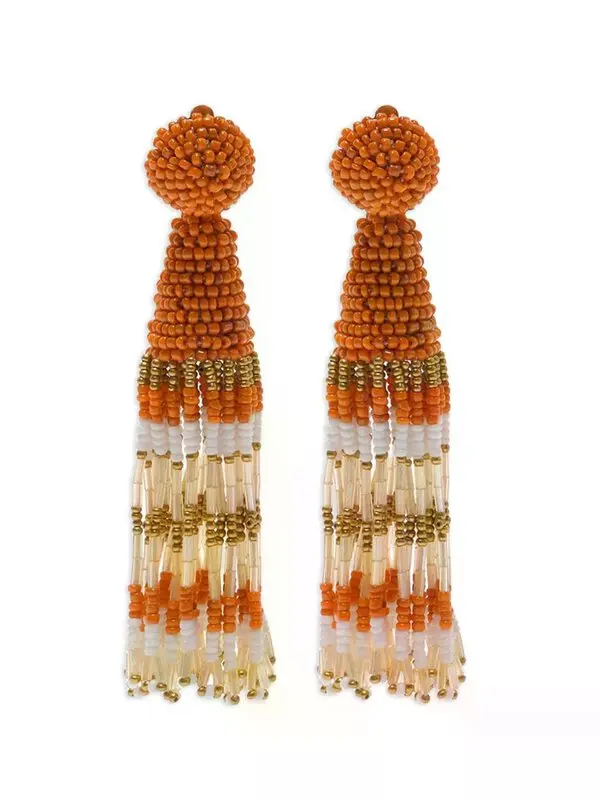 Malìparmi Garden Beads Clip-on Earrings - Orange
