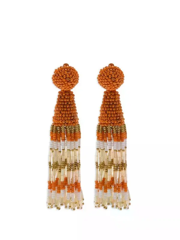 Malìparmi Garden Beads Clip-on Earrings - Orange
