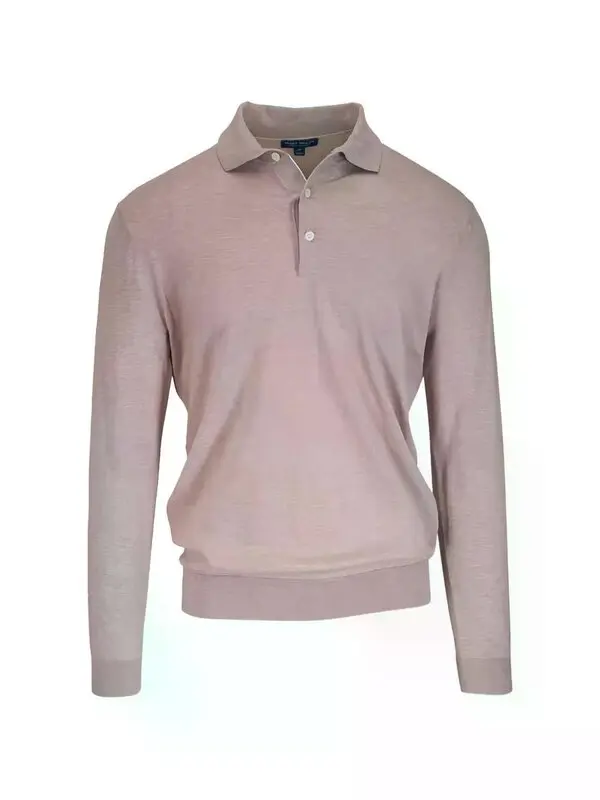 Peter Millar Long-sleeve Polo Shirt - Neutrals