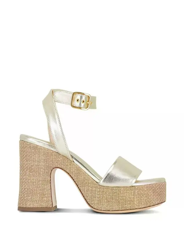 Agl Sista Platform Sandals - Gold