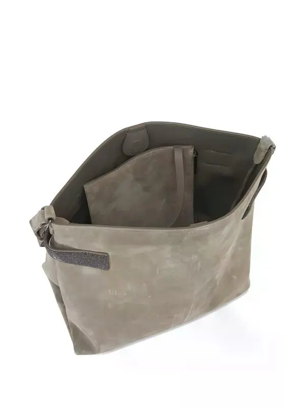 Brunello Cucinelli Suede Bucket Bag
