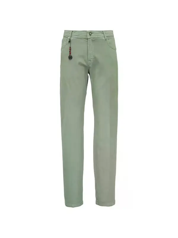 Marco Pescarolo Beaded Trousers - Green