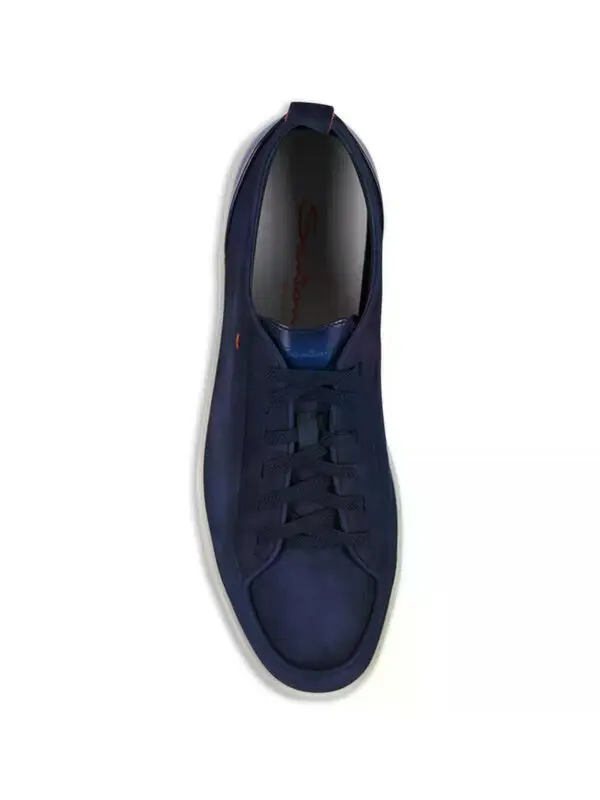 Santoni Suede Sneakers
