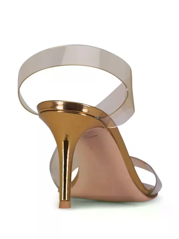GIANVITO ROSSI Metropolis Sandals - Gold
