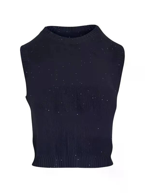 Brunello Cucinelli Sleeveless Knit Tank Top