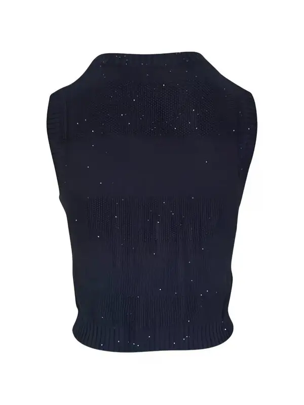 Brunello Cucinelli Sleeveless Knit Tank Top