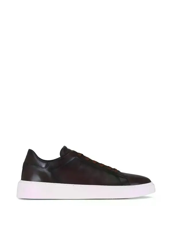 To Boot New York James Leather Sneakers - Brown