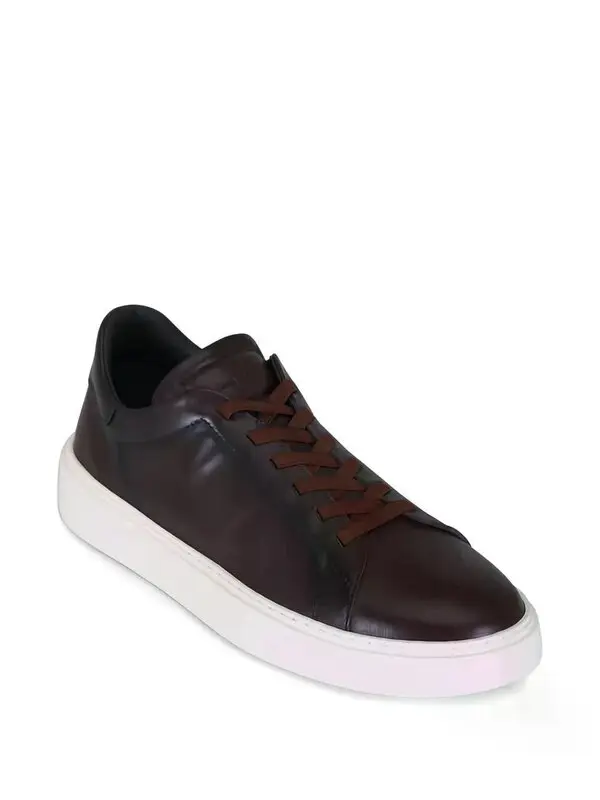 To Boot New York James Leather Sneakers - Brown