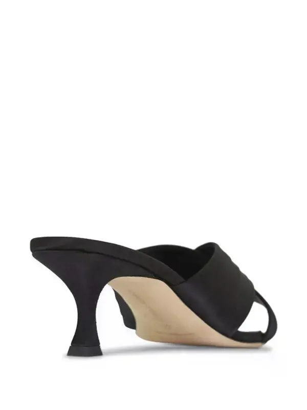 Manolo Blahnik Crossover Strap Sandals