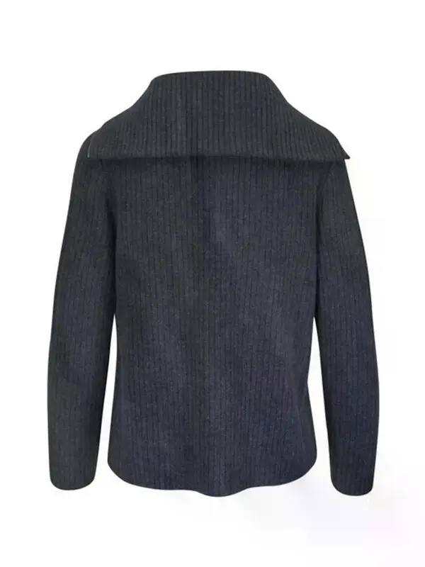 Lafayette 148 New York Ribbed Zip Cardigan