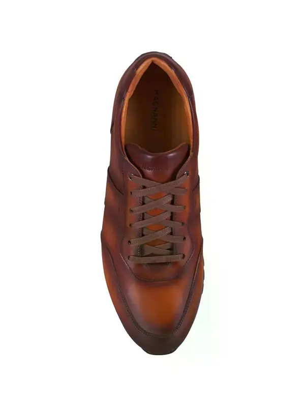 Magnanni Leather Sneakers - Brown