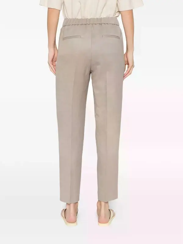 Peserico Elasticated-waistband Trousers