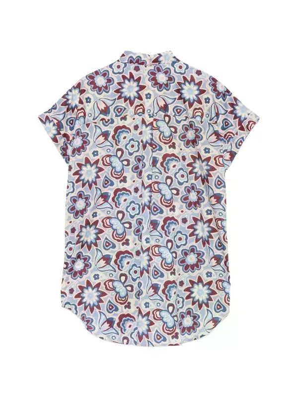 XACUS Floral-print Shirt