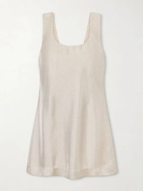 KALLMEYER Eloise Satin Mini Dress