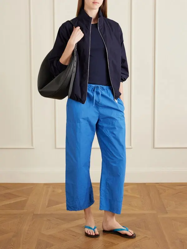 LESET Laura Cotton-jersey T-shirt - Blue