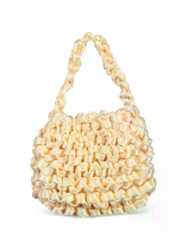 MIISTA Mini Theodore Ruched Shoulder Bag