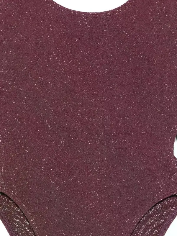 Bond Eye Madison Ring-detail Swimsuit - Purple