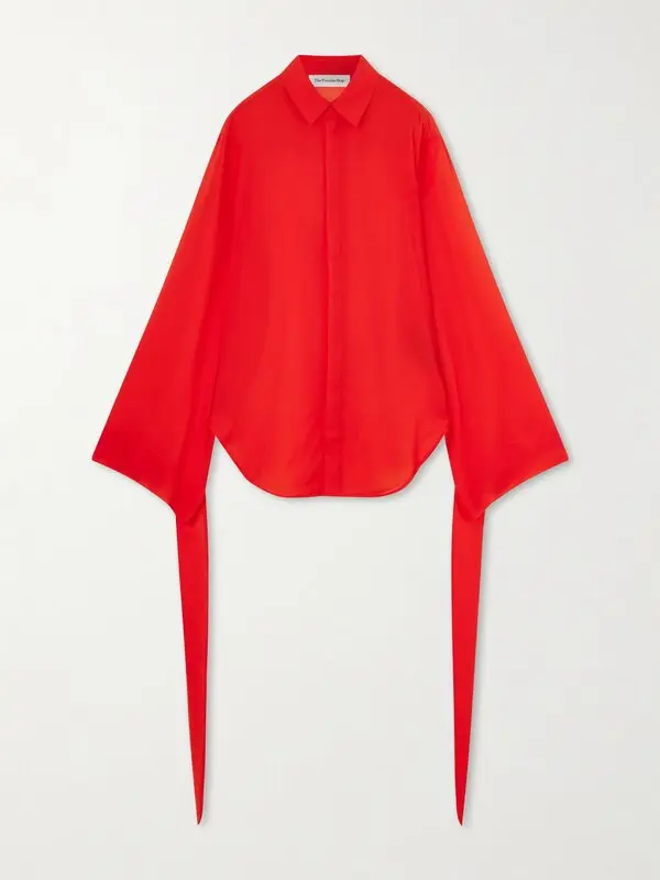 THE FRANKIE SHOP Verline Chiffon Shirt