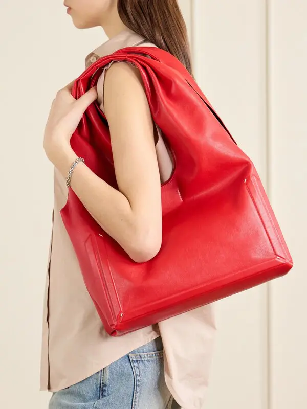 MAISON MARGIELA Box Leather Shoulder Bag