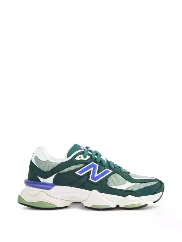NEW BALANCE 9060 Lace-up Sneakers - Green