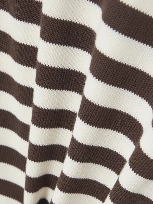 Posse Lara Striped Cotton Sweater - Multi