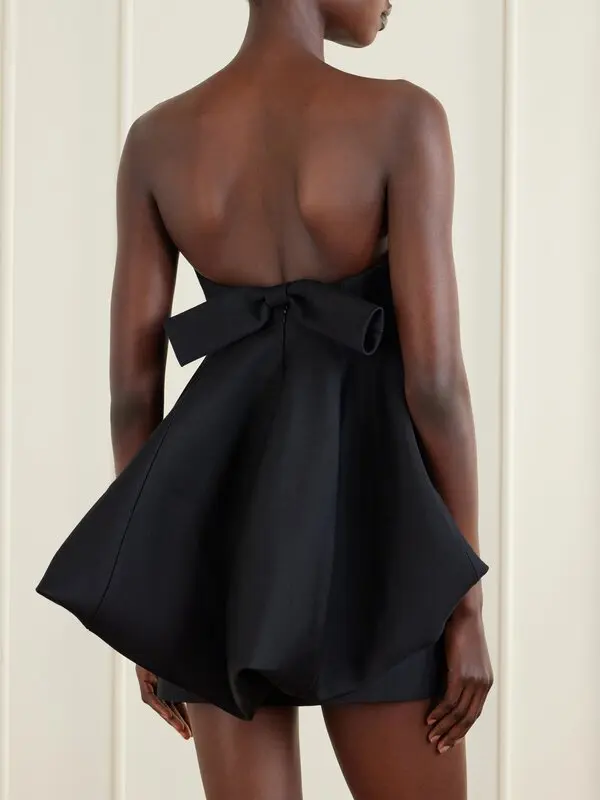 Balenciaga Wool-blend Mini Balloon Dress