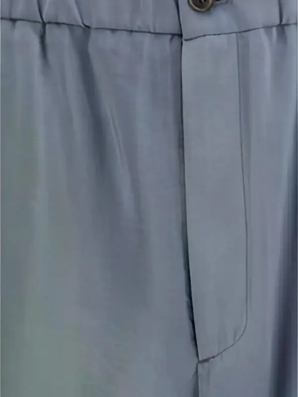 Giorgio Armani Wide-leg Tailored Trousers - Grey